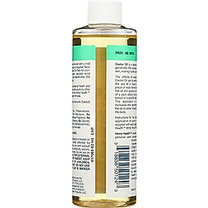 Home Health Castor Oil Cold Pressed & Cold Processed, 8 Oz
