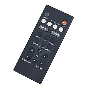 Replaced Remote fit for Yamaha Sound Bar YAS-209 YAS-109 YAS-209BL ATS-2090 ATS-1090 ATS1080 ATS-1080 YAS1080 YAS-1080 VAF7640