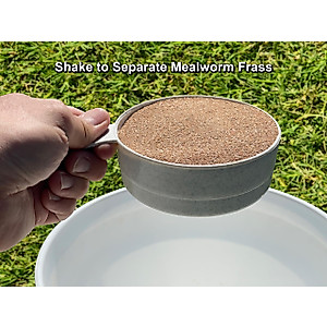 Mealworm Farming Solutions MFS' Lightning Sifter Frass Sifting Pan (D-11)