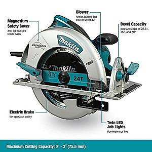 Makita 5008MGA 8-1/4" Magnesium Circular Saw, with Electric Brake