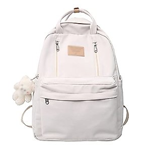 DINGZZ Multifunction Women Backpack Youth Waterproof Backpacks for Teenage School Bag (Color : E, Size : 32 * 12 * 42CM)