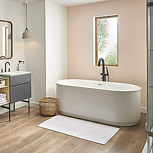 American Standard T064951.243 Contemporary Round Freestanding Tub Filler for Flash Rough-in Valve, Matte Black