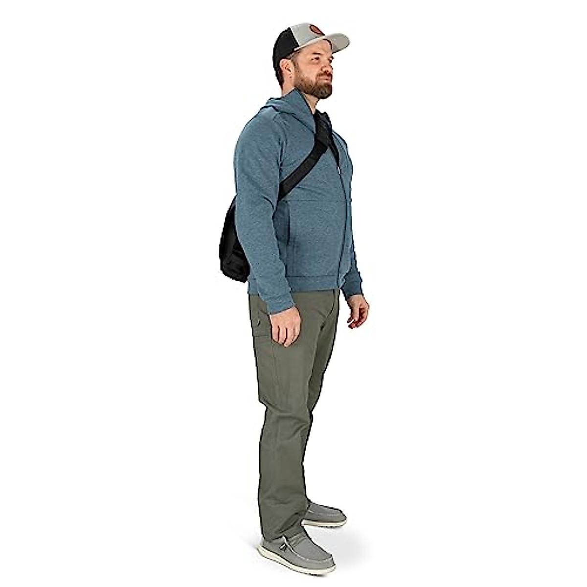 Osprey Aoede 7L Commuter Messenger Bag, Black, One Size