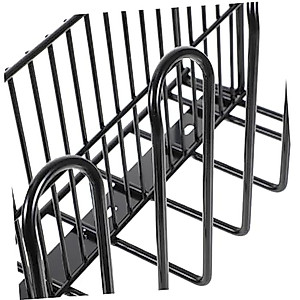 Zerodeko Tool Storage Box Storage Shelf for House Hand Tool Holder Electric Drill Holder Tools Organizer Power Tools Storage Storage Rack Peg Board Organizer for Tool Iron Black