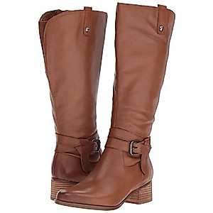 Naturalizer Women's Dev Wc Riding Boot, Saddle, 6.5 M US