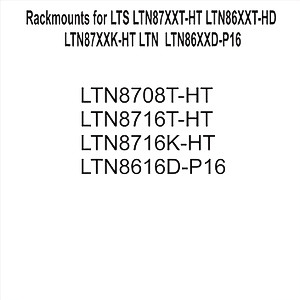 Heavy Duty Bracket Ear for HIKVISION RACKMOUNTS FIT 7600 NVR and 7200 DVR 8CH/16CH (not for 4CH)