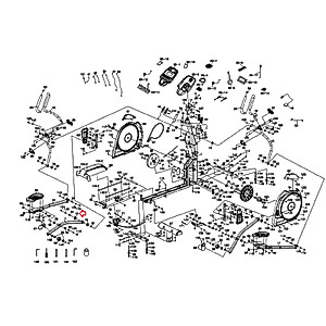 Outside Pedal Arm Bushing P270043 Works with Sole Fitness E25 FS3.5 FS5.4e Sole E20 Elliptical Parts