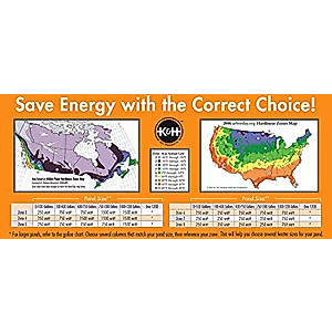 K&H Pet Products Thermo-Pond Perfect Climate Deluxe Pond Deicer Black 750 Watts