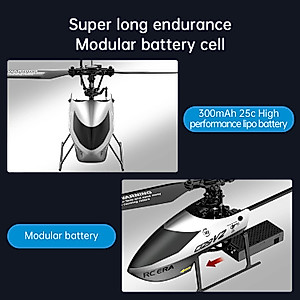 Gamegood 2.4GHz Remote Control Helicopter,4CH RC Helicopter with 6-Axis Gyro for Adults Kids, RC Aircraft Altitude Hold One Key Return with 2 Batteries