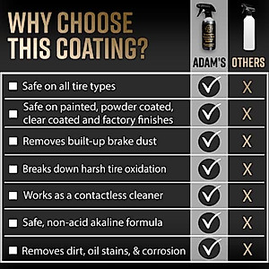 Adam's Polishes Advanced Graphene Ceramic Spray Coating (12oz) - 18+ Month Sprayable Graphene Oxide Ceramic Coating for Cars, Boats, RV's & Motorcycle | Adds Extreme Gloss, Depth, Shine & Protection
