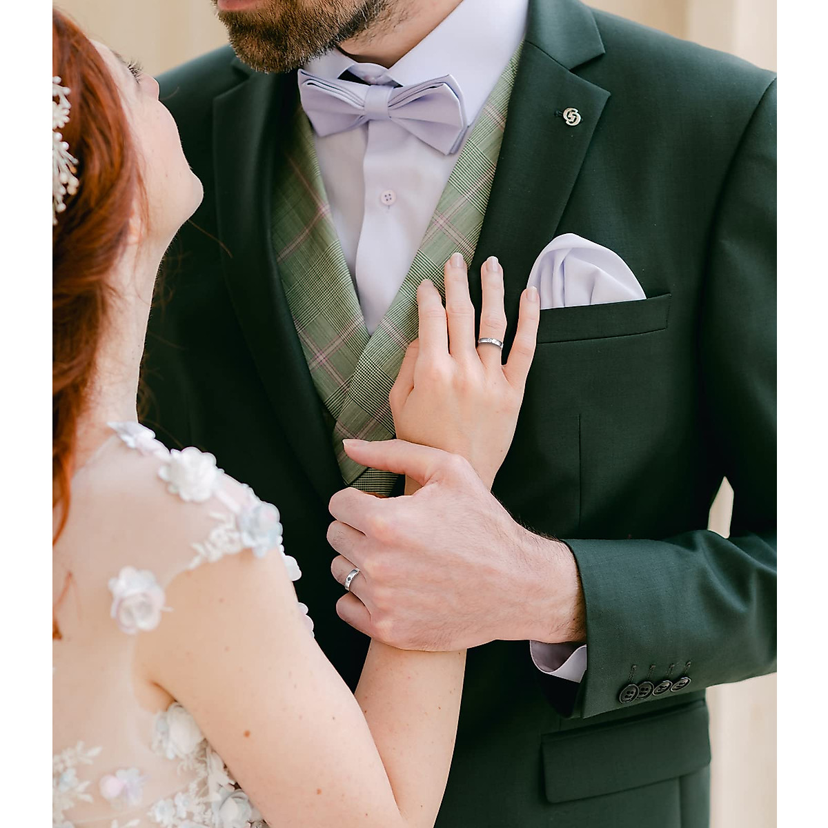 Ladytree 2PCS 925 Sterling Silver Adjustable Rings Couples Promise Engagement Rings for Him and Her Set Sun and Moon 2In1 I Love You Rings