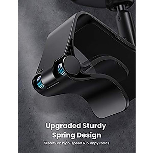 UGREEN Car Phone Holder Dashboard Cell Phone Clip Holder Dash Mount Compatible with iPhone 14 13 12 Pro Max Mini Plus, iPhone 11 SE XS XR 8 7 6 6S Mobile Phone, Black