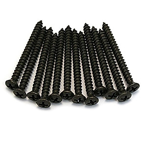 Fender Neck Mounting Screws (Black)