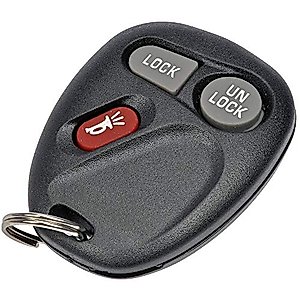 APDTY 24844 Keyless Entry Remote Key Fob Lock Unlock Transmitter (3-Button)