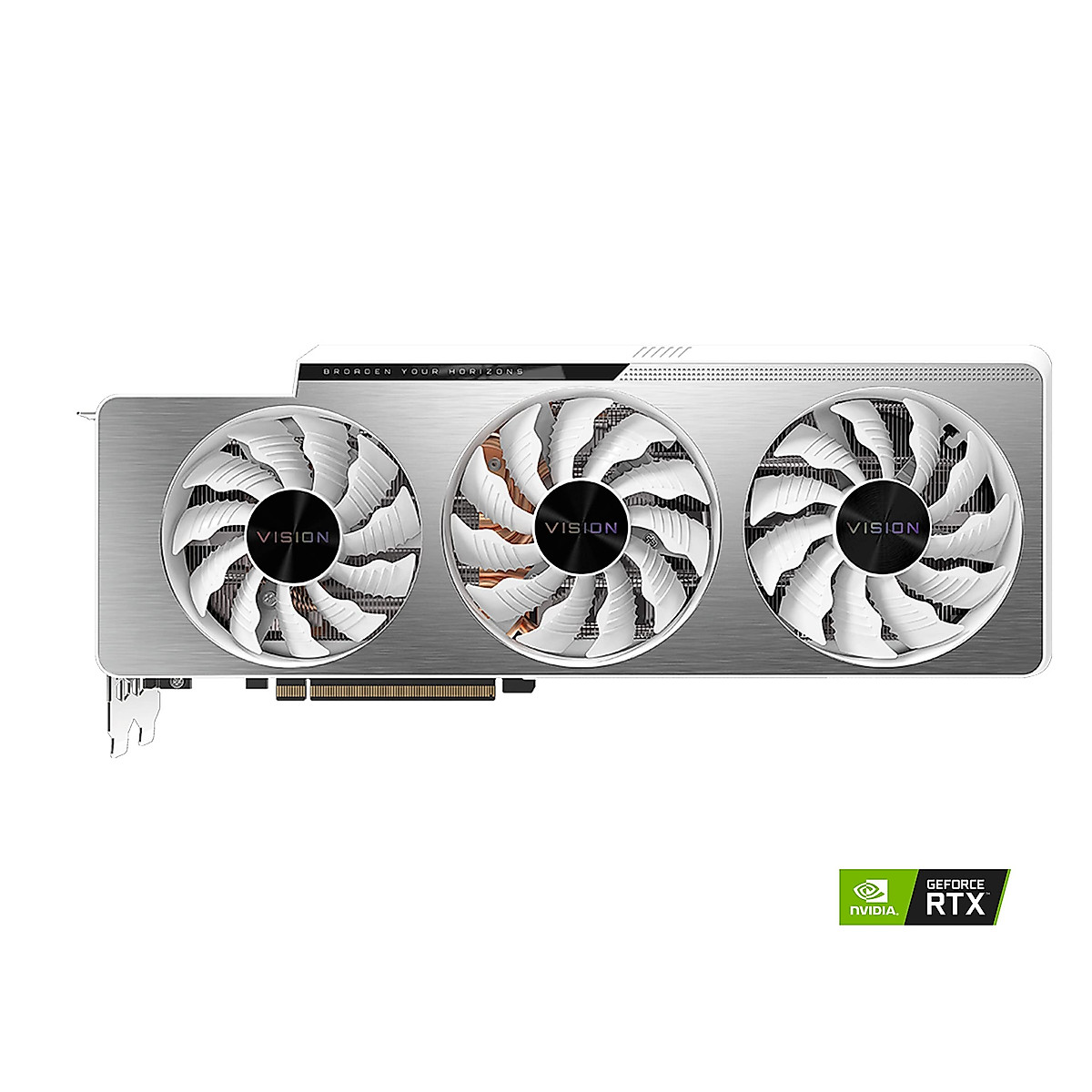 Gigabyte GeForce RTX 3080 Ti Vision OC 12G Graphics Card, 3X WINDFORCE Fans, 12GB 384-bit GDDR6X, GV-N308TVISION OC-12GD Video Card