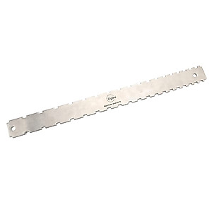 Ogdni Guitar Neck Notched Straight Edge Guitar Notched Neck Straight Edge Luthiers Tool for Gibson Fender Guitar