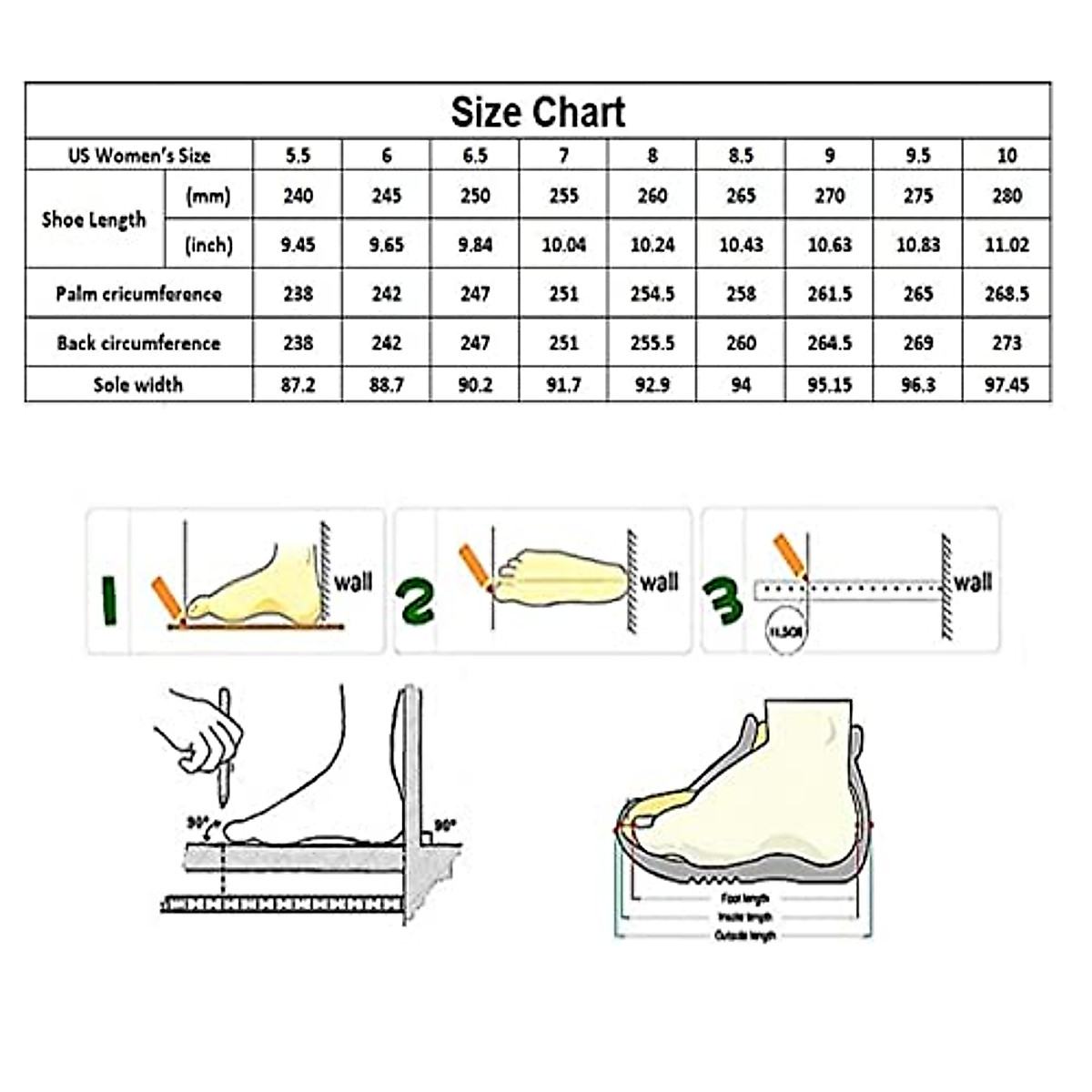 ZGDG Women Diabetic Shoes, Extra Wide Width Swollen Feet Walking Shoes, Adjustable Closed Toe Air Cushion Sneakers for Diabetic Bunions Arthritis Edema Plantar Fasciitis Hammertoe Black Gray