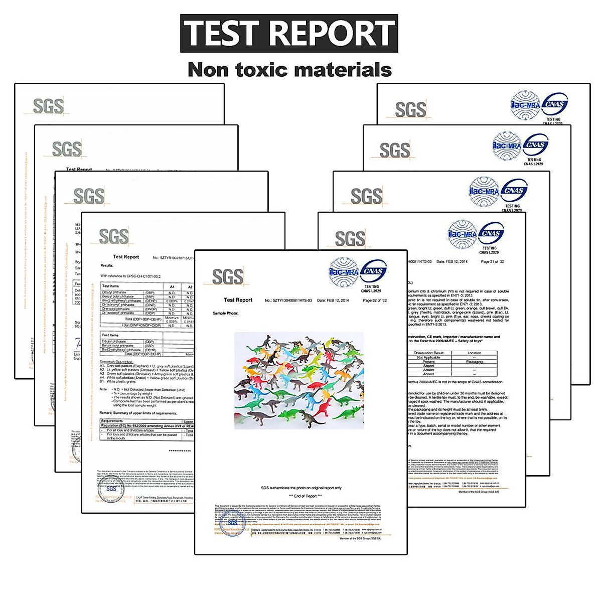 82 Piece Mini Dinosaur Toy Set for Dino Party Favor Supplies Birthday Cupcake Toppers - Assorted Vinyl Plastic Figure Toys for Kids Toddler Pinata Filler School Carnival Prize Bulk Goodie Bag Stuffers