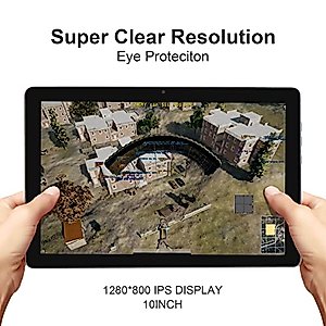 C idea Android 12 Tablet, 2023 10 Inch Tablets PC with Google Play,64GB ROM 3GB RAM/128GB Expand,HD IPS Display Octa-core Processor,Dual Camare,5.5 Hours Battery,GMS Certified(Space Gray)