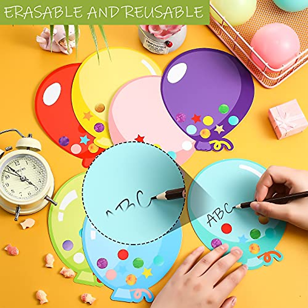 45 Colorful Balloon Cut-Outs for Classroom Decor