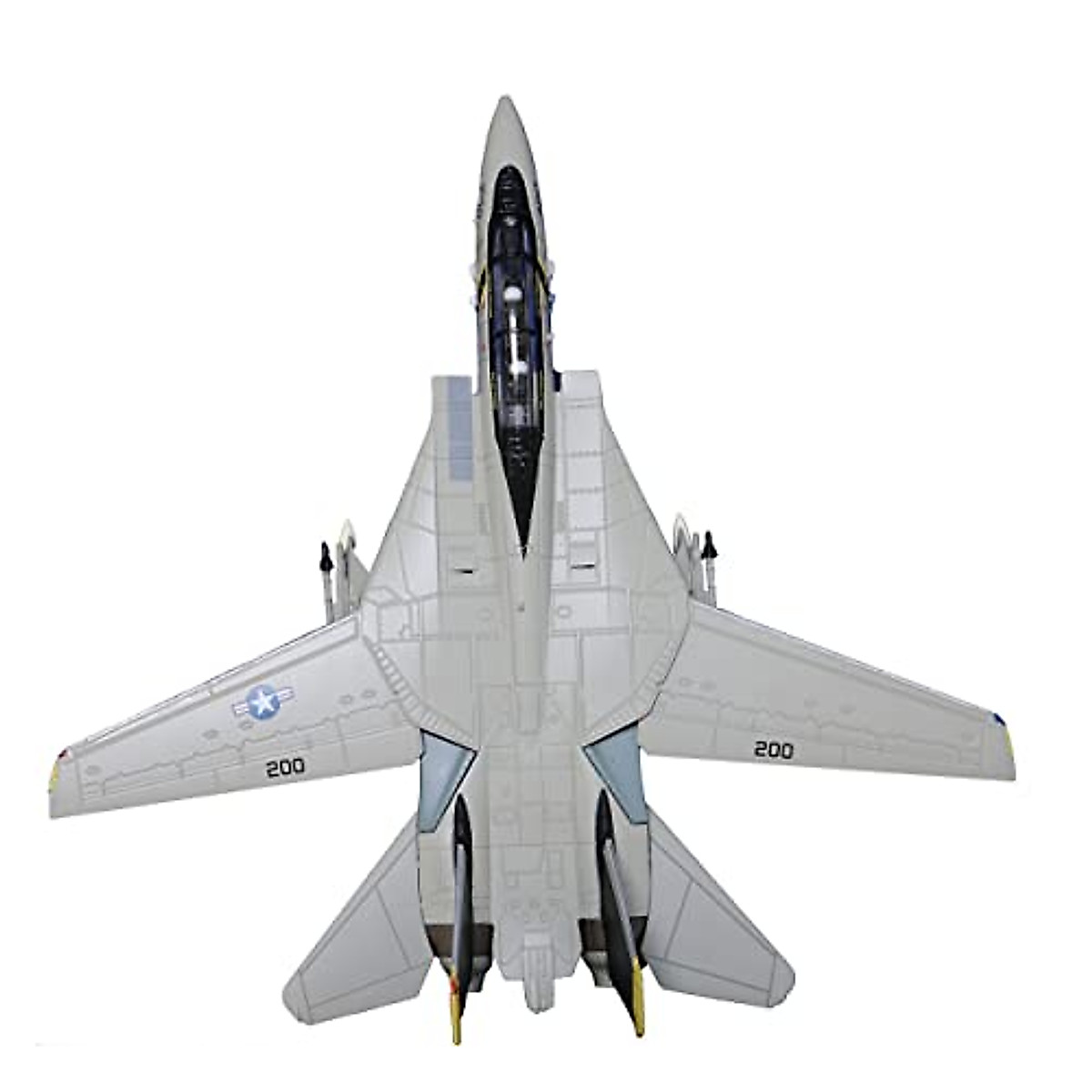 F14 US Navy Grumman Tomcat VF-84 Fighter 1/100 Diecast Aircraft Model Jolly Rogers (F-14A)
