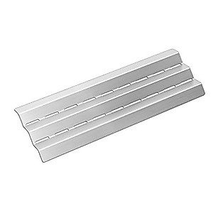 Kalomo Stainless Steel Grill Heat Plates Shield Flame Tamer, 17-9/16" BBQ Gas Grill Replacement Parts for Lowes, Perfect Flame 276964L, Huntington 6561-64, GrillPro 224069, Broil King, Broil-Mate