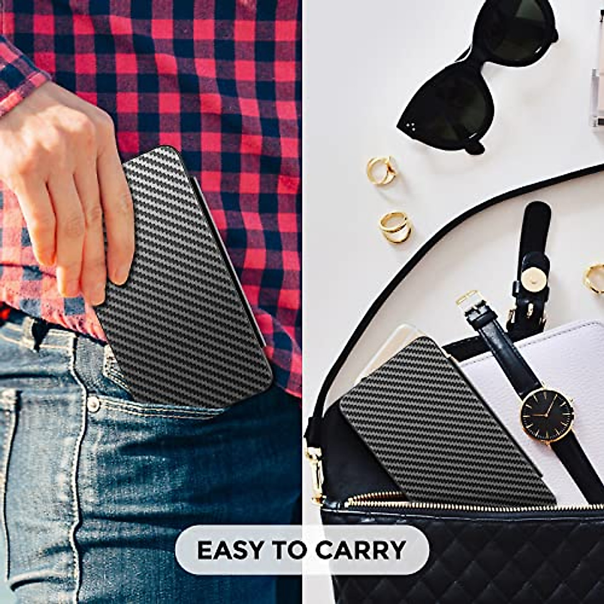 HEIYING Switch Game Card Case for Nintendo Switch/OLED/Lite,Portable Travel Carry Case with 72 Game Card Slots and 24 Micro SD Cards Slots