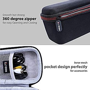 LTGEM EVA Hard Case for Kicteck Video Camera Camcorder Digital - Travel Protective Carrying Storage Bag