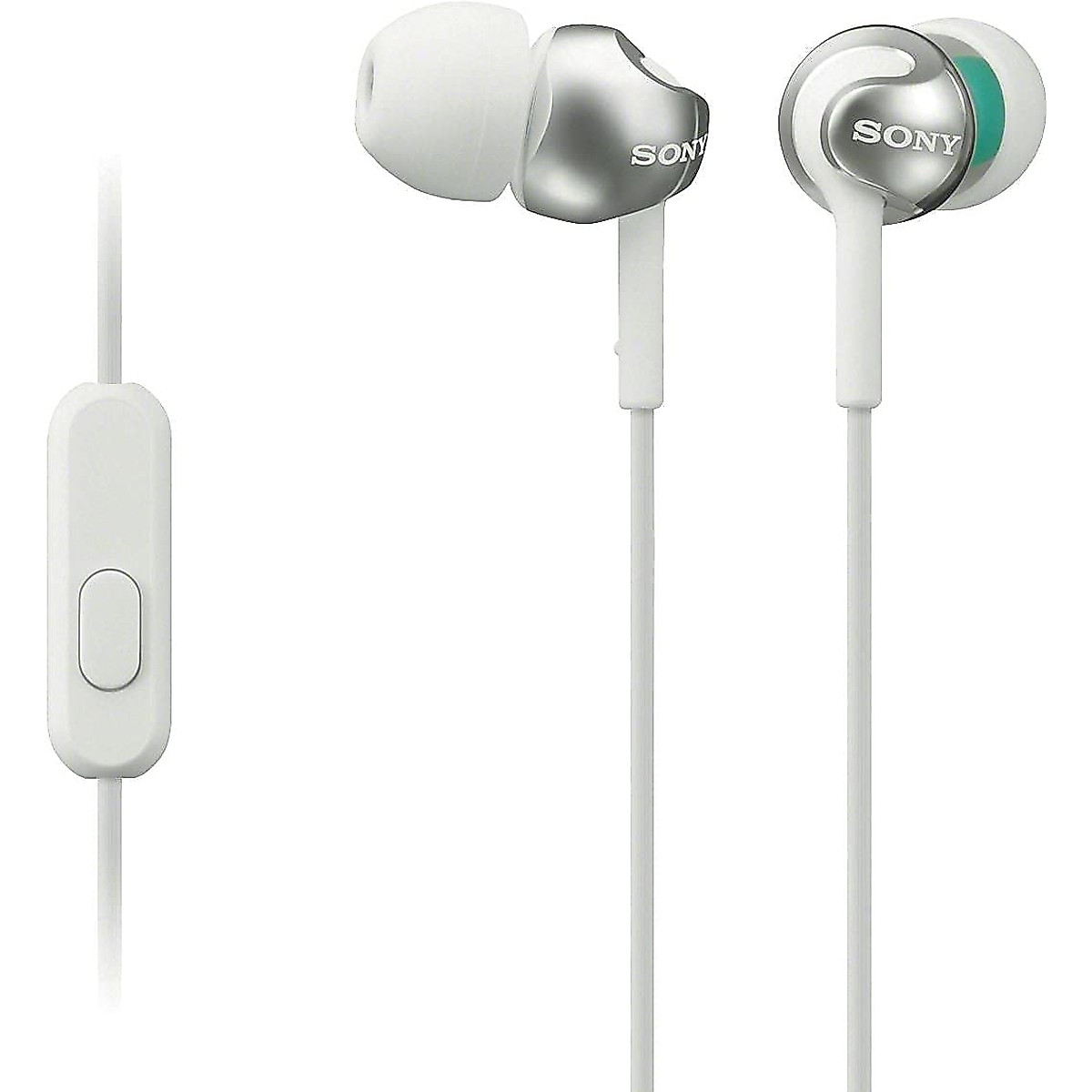 Sony MDREX110AP/W Step-Up EX Series Earbud Headset White
