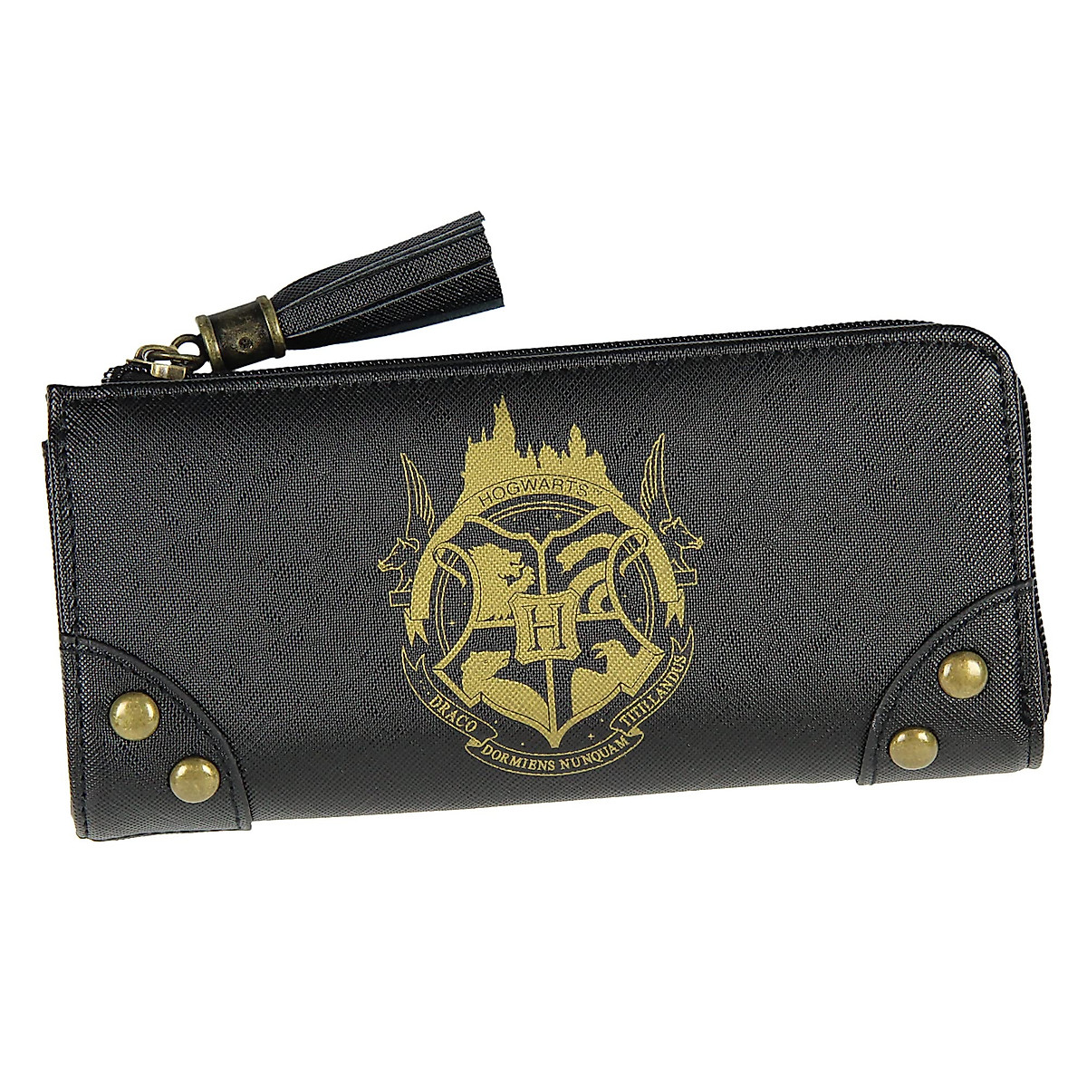 Harry Potter Wallet Designer Hogwarts Castle Zipper Clutch Faux Leather Wallet For Women