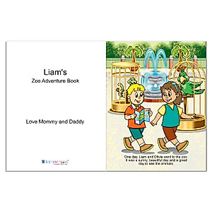 Personalized Children’s Zoo Adventure Storybook – Customize with Child’s Name, Hair Color, Gender, and Ethnicity | 28-Page 8.5” x 11” Paperback by First Time Books