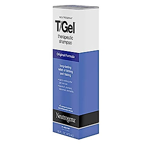 Neutrogena T/Gel Therapeutic Shampoo Original Formula, Anti-Dandruff Treatment for Long-Lasting Relief of Itching and Flaking Scalp as a Result of Psoriasis and Seborrheic Dermatitis, 16 fl. oz
