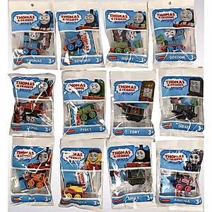 Bundle of 12 Thomas & Friends Minis 2022 Complete Set of 12 Train Engines with Thomas Percy and More from HHH96-999A Release