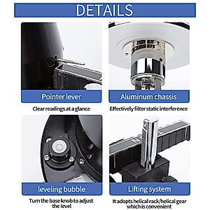 Portable Rotary Viscometer, Digital Rotary Viscometer 10-100,000mPa.S, Digital Viscosity Meter Tester, Fluidimeter Meter, Newton Liquid Viscometer, Viscosity Tester, Lab Viscometer, for Paint Finishes
