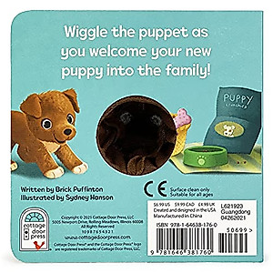 Puppy Love Finger Puppet Board Book for Little Dog Lovers, Ages 1-4 (Children's Interactive Finger Puppet Board Book)
