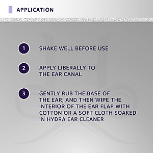 Hydra Professional Ear Cleaner, Cat and Dog Ear Cleaner, All Breeds and Coat Types, 16.9 Ounces