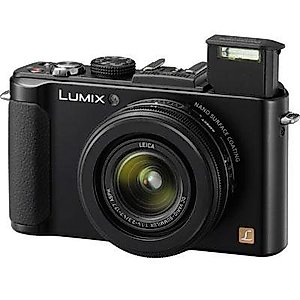 Panasonic LUMIX DMC-LX7K 10.1 MP Digital Camera with 3.8x Optical zoom and 3.0-inch LCD - Black