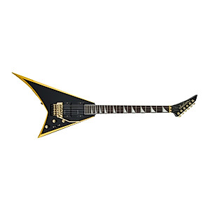 Jackson X Series Rhoads RRX24 - Black with Yellow Bevels