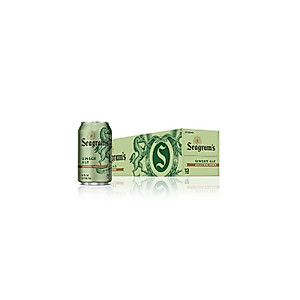 Seagram's Ginger Ale, 12 Fl Oz, 12 Pack
