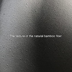 ACASSA Black Dinner Plates Set of 4, Kitchen Plates, Matte Black Plates, Modern Dinner Plates, Dishwasher Safe, Unbreakable Dinnerware, Bamboo Fiber, Lightweight, Sustainable (Black, 10 inch)