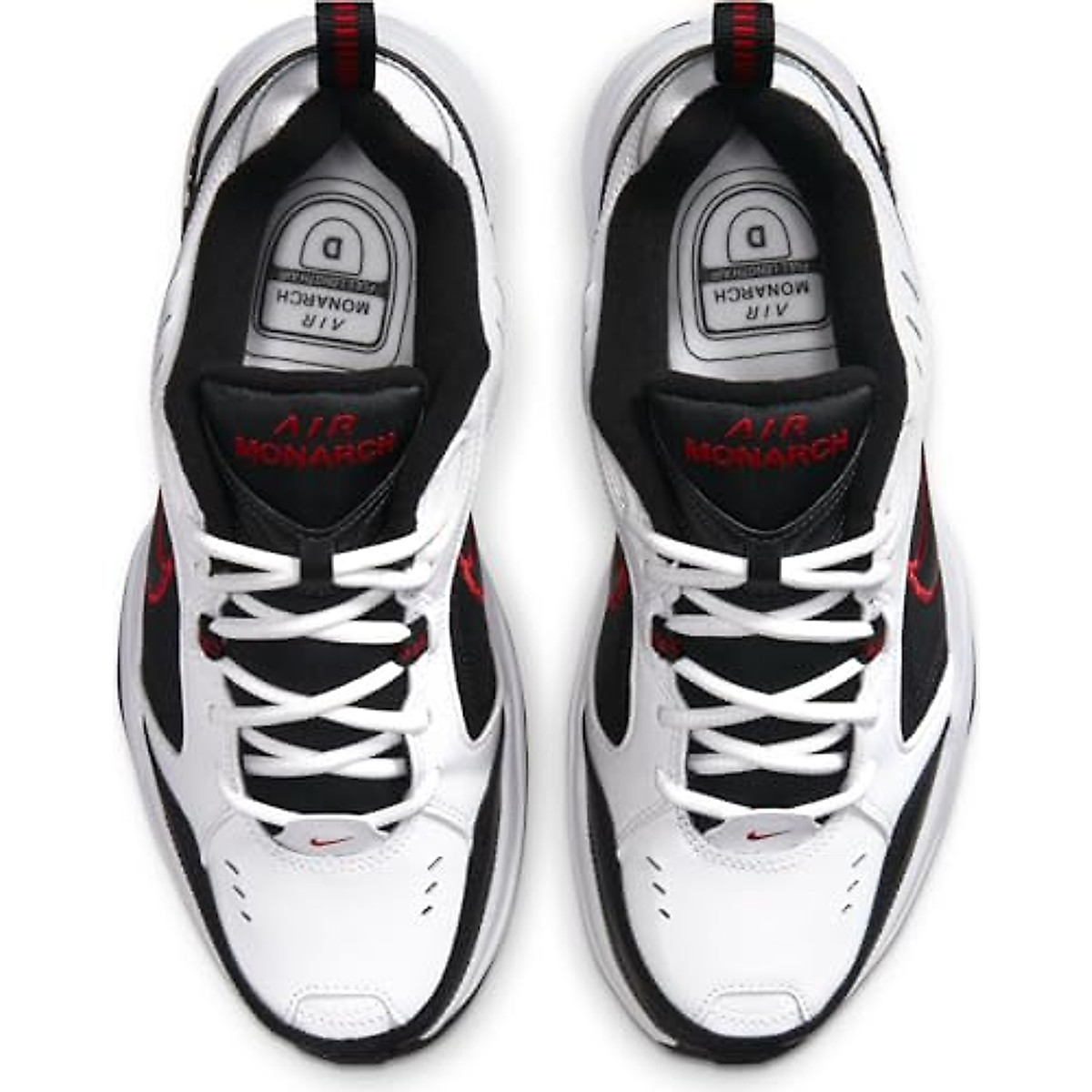 NIKE Men's Low-Top, White Black Varsity Red, 11