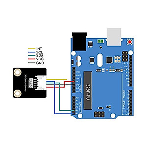 CQRobot PAJ7620U2 Gesture Sensor Compatible with Raspberry Pi/Arduino/STM32 Motherboard. I2C Interface, Infrared LED and Optical Lens, Identification 9 Basic Actions, Support Interrupt Output.