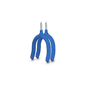 Goodyear Garage Storage Hooks Set - 10 Piece Heavy Duty Multipurpose Anti Slip Garage Hangers Steel Wall Hooks (Blue)