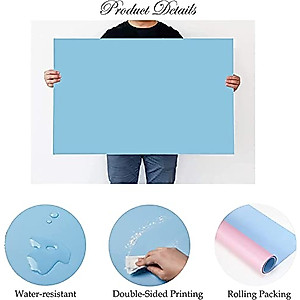 EOAJAFOU 5pcs 34x22in Morandi Background Paper Photography Backdrops Solid Color Photo Background for Food, Pastry, Jewelry, Cosmetics Backdrop Shoot