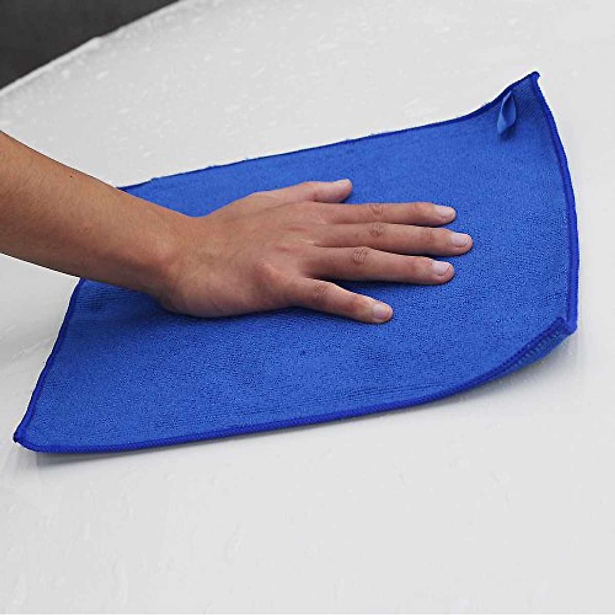 Clay Bar Towel, AutoCare Fine Grade Microfiber Clay Towel Automotive Detailing Towel Clay Bar Alternative for Car Detailing, Creative Gift-Blue, 1 Pack
