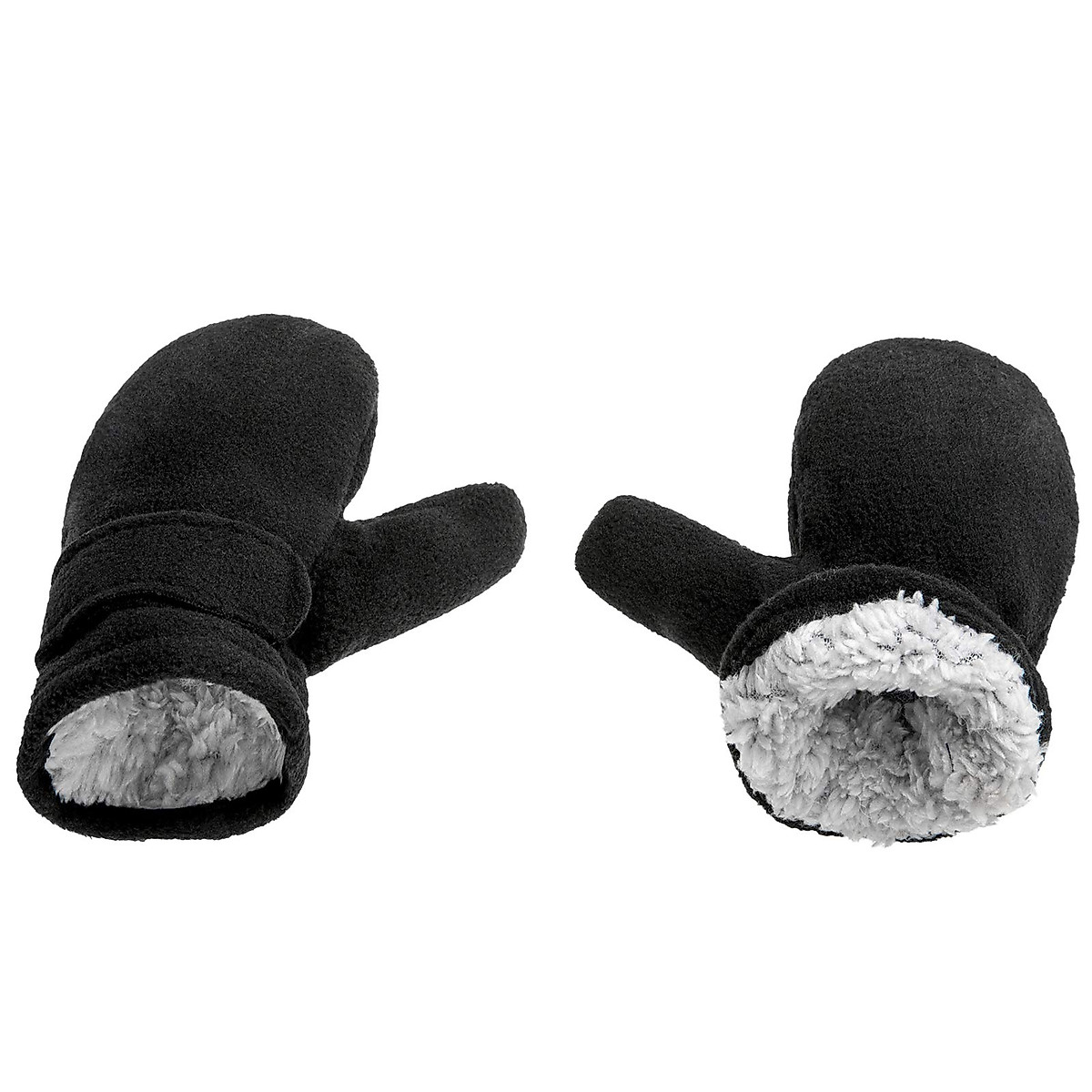 qiguch66 Toddler Mittens Winter Warm Gloves =,Autumn Winter Toddler Magic Tape Warm Mitten Baby Boys Girls Faux Fleece Gloves Jujube Red XL