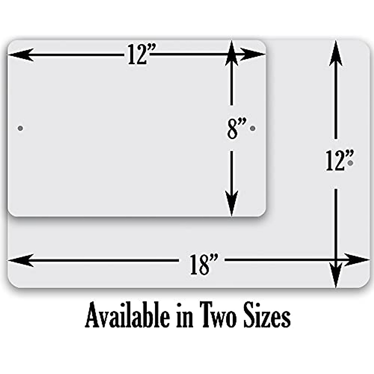 Metal Sign - Before You Decide - Durable Metal Sign - Use Indoor/Outdoor - Makes a Funny Home Decor for Gun Enthusiasts Under $20 (8" x 12")