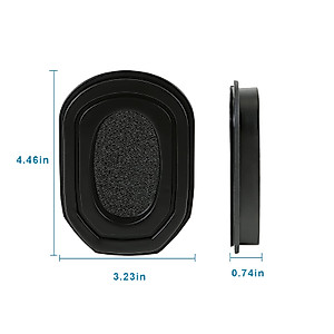 Gel Ear Pads for Walker's Razor Earmuffs Gel Seals Gel Ear Cushions Earcups Replacement Ear Pad for Shooting Ear Protection with Sealed Bottom Shell