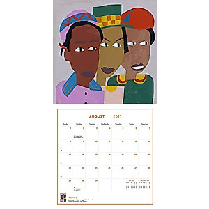Harlem Renaissance and Beyond 2021 Wall Calendar