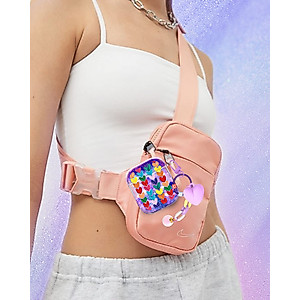 Kokaaee for Airpod Case 2nd & 1st Generation Cover Kawaii Funda Cute Aesthetic Girl Women Protector Liquid Glitter Bling Sparkly Heart Design Estuche Keychain Y2K Girly for Apple Air Pod 1/2 Gen